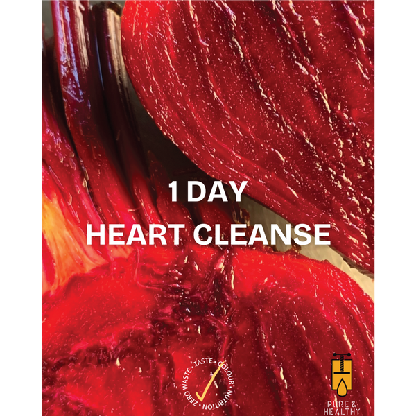 1 Day Cleansing the Heart - Juice Cleanse – Pure and Healthy